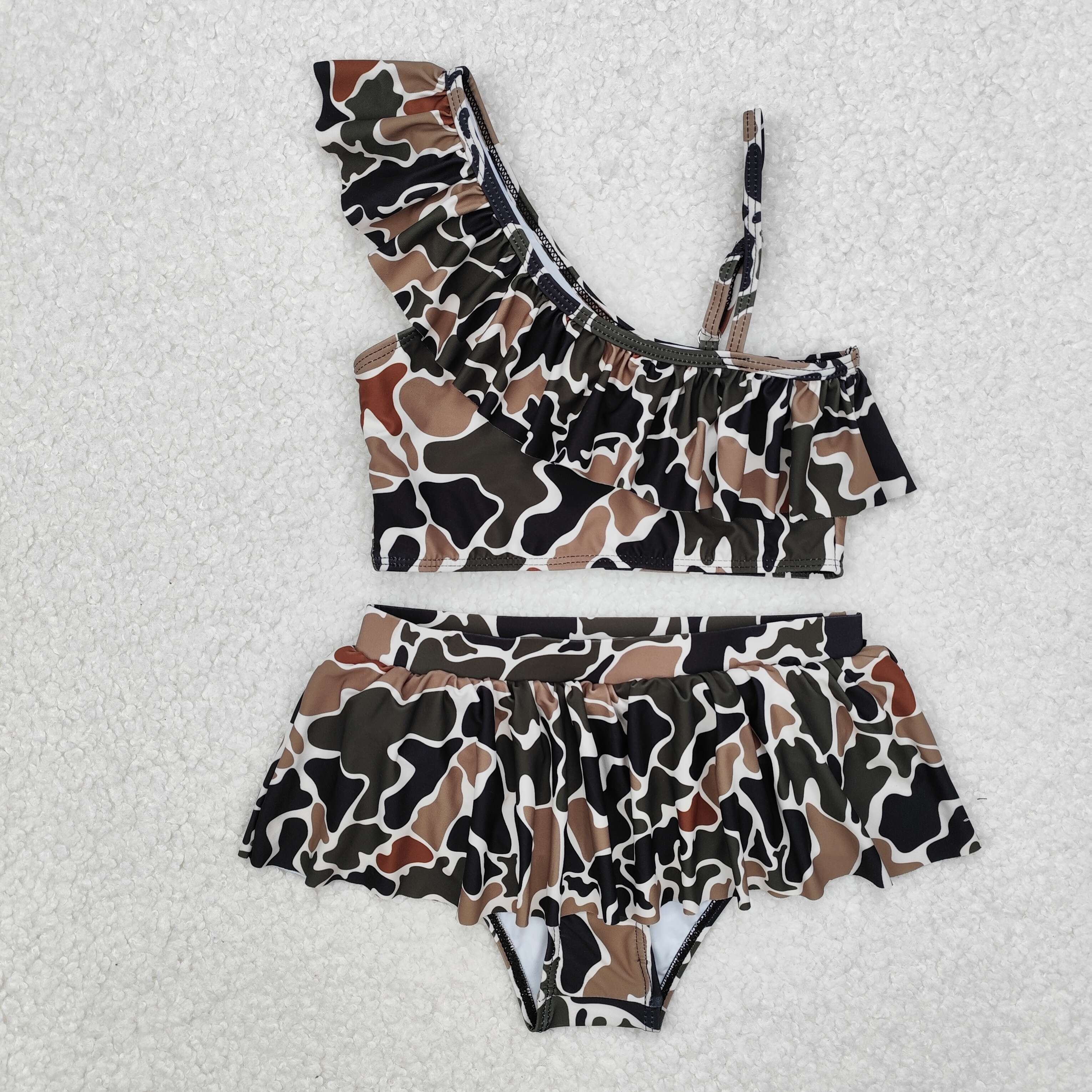 S0481 Hunting camo old school camo girls swimsuits – Yiwu Zhihao Apparel Co Ltd